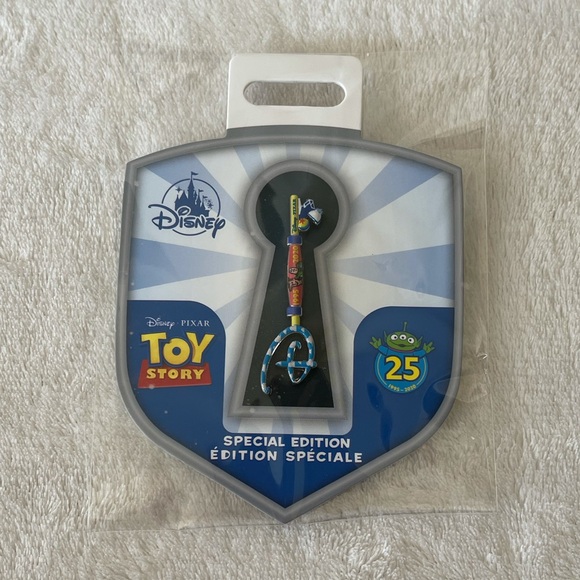 Disney | Accessories | Nwt Disney Toy Story 25th Anniversary Key Pin ...